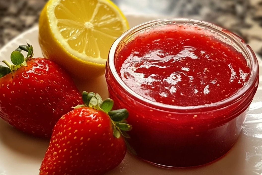 Homemade Strawberry Jam with a Touch of Lemon – santokuknives